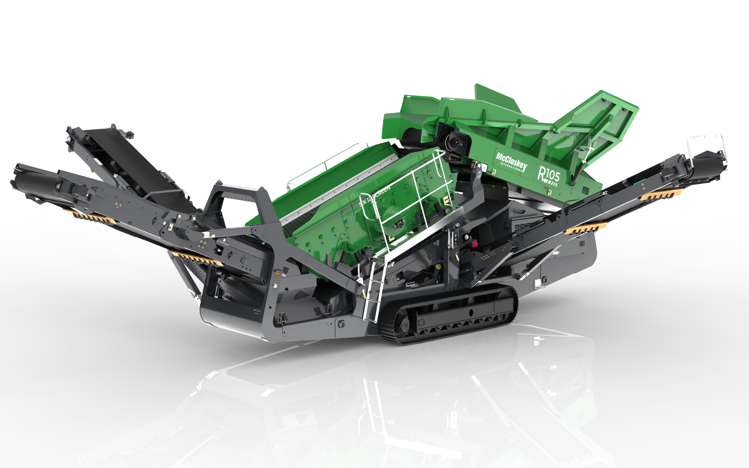 McCloskey R105 vlakdekzeef - Naessens Hydraulics